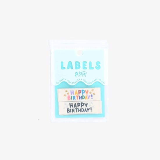 Happy Birthday! Sew-In Labels – gather here online