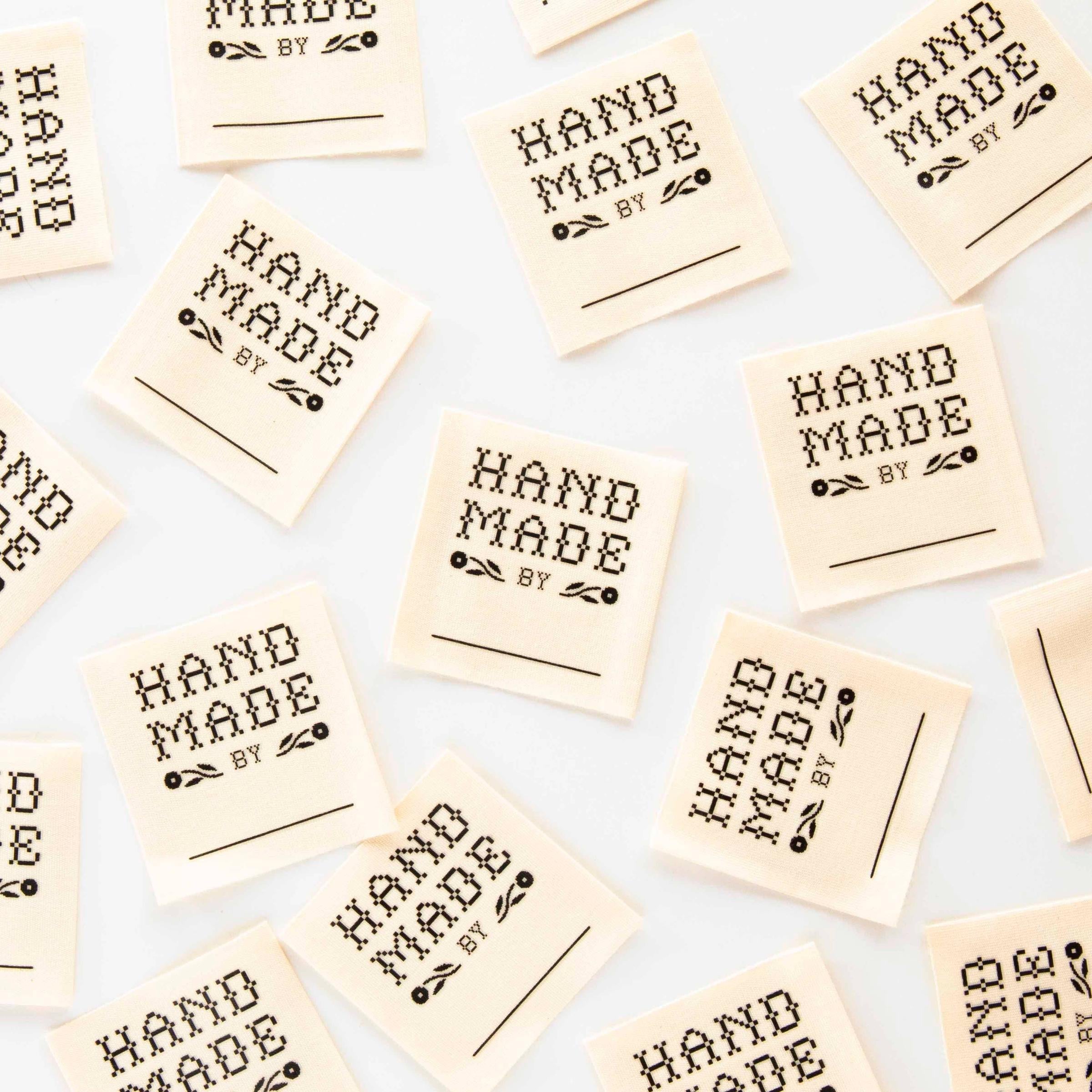 Crafty Handmade By: Organic Cotton Write In Sewing Labels – gather here ...