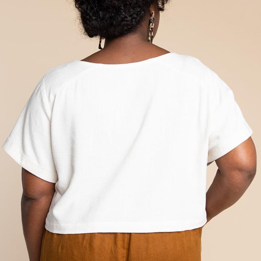 Cielo Top and Dress Pattern from Closet Core Patterns – gather here online