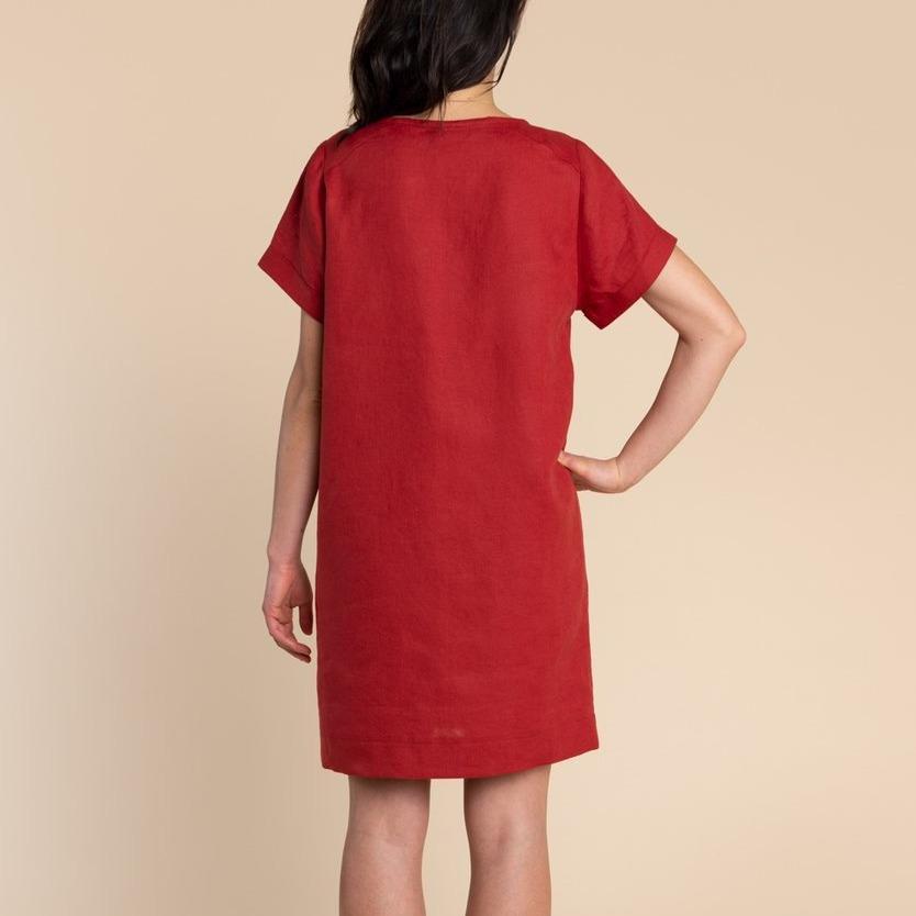 Cielo Top and Dress Pattern from Closet Core Patterns – gather here online