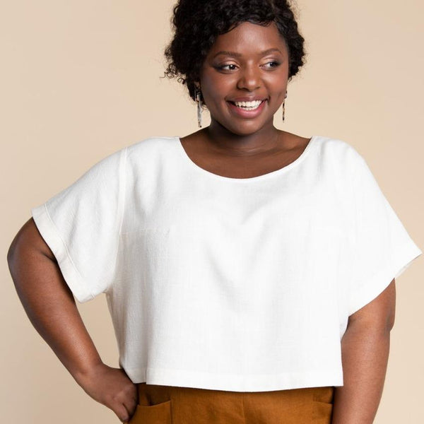 Cielo Top and Dress Pattern from Closet Core Patterns – gather here online