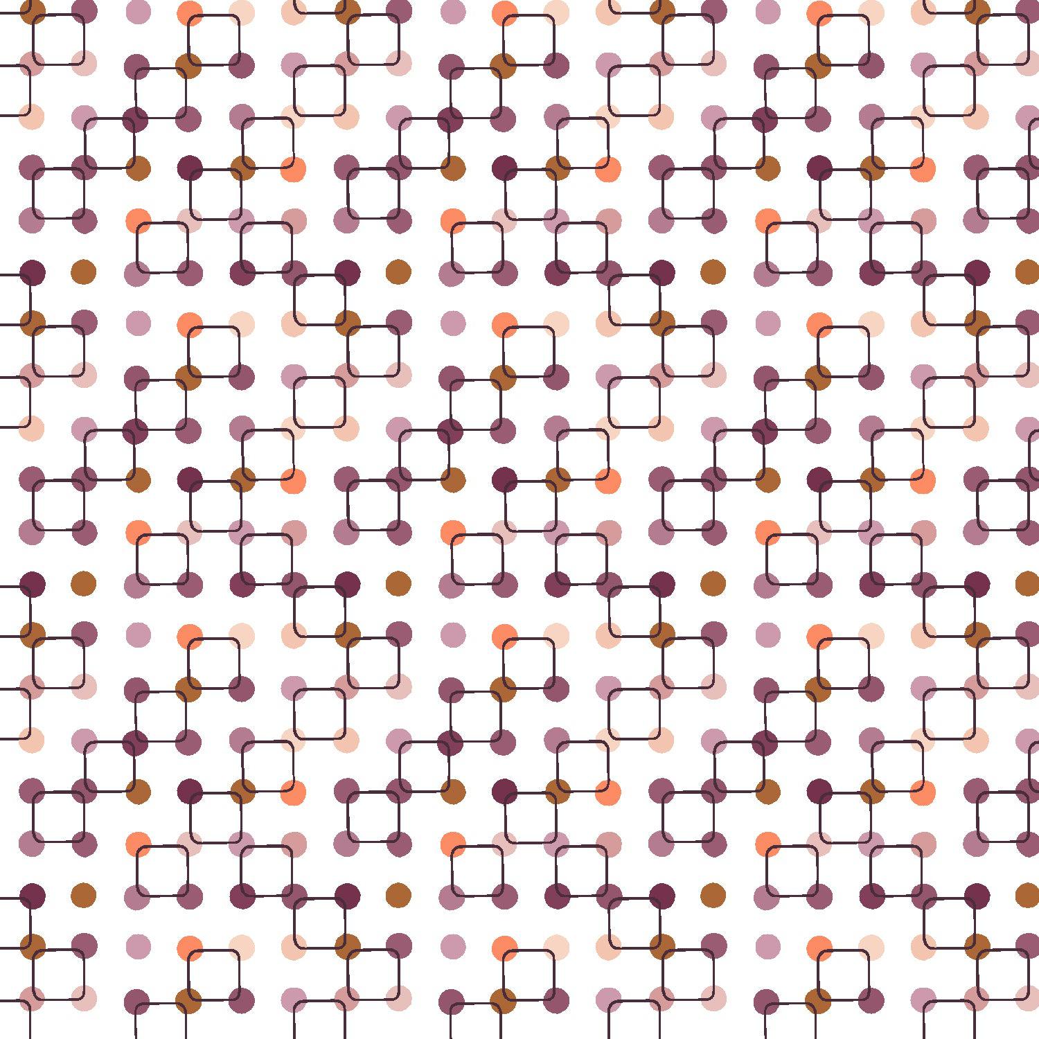 REMNANT: Connect The Dots Mystique Violet 30% OFF 1.05 YDS – gather ...